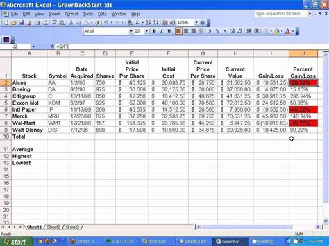 excel spreadsheet formulas —