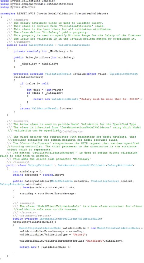 custom validation in asp mvc 3 using dataannonationsmodelvalidator