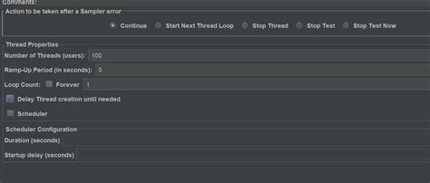 performance testing jmeter determine number of threads per second