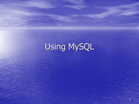 ppt introduction to mysql and sql powerpoint presentation