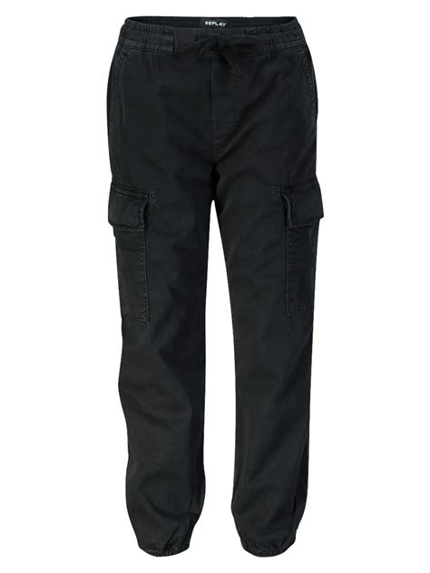 Replay And Sons Cargohose Schwarz Für Mädchen