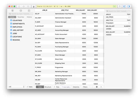 best oracle client with gui tools for mac sql developer