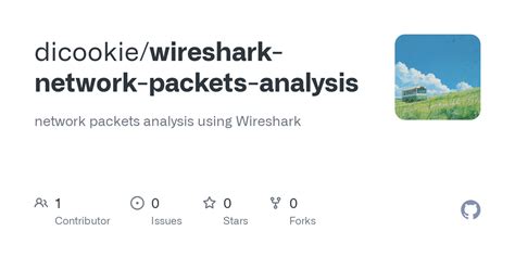 Github Dicookie Wireshark Network Packets Analysis