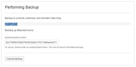 using the bitbucket server backup client bitbucket data center and