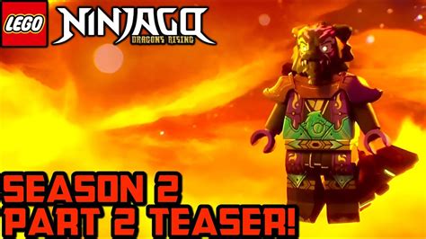Major Part 2 Teaser 🌙 Ninjago Dragons Rising Season 2 Part 1 Ending