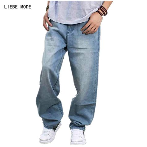 Plus Size Mens Calças Retas Soltas Calças De Pernas Largas Calças De