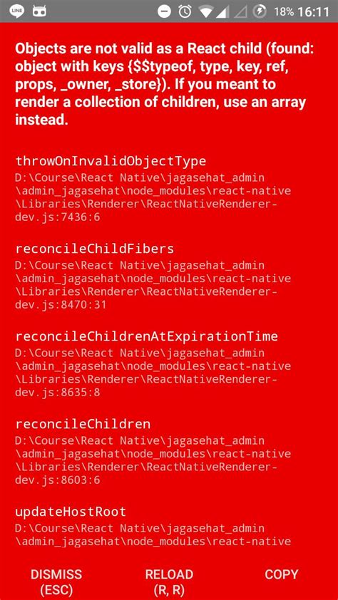 javascript invariant violation element type is invalid
