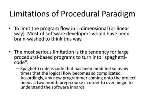 ppt programming paradigms and languages powerpoint presentation id