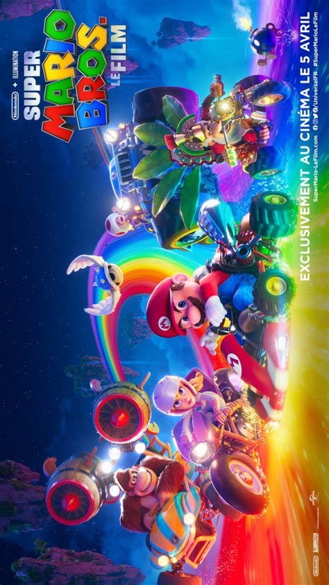 The Super Mario Bros Movie 2023 Poster Poster By Fastpacer A Closer Look