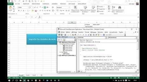 vba excel 1 découverte des variables vba excel après les macros