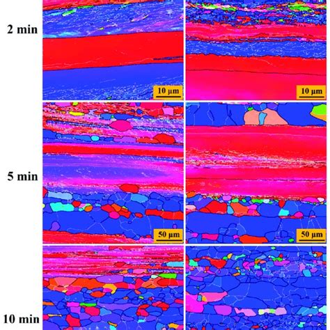 The Evolution Of The Microstructure Of The 87 Ur Sample Annealed For