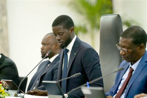 Voici Ce Que Le Président De La République Bassirou Diomaye Faye A