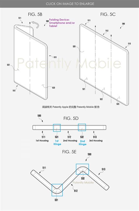 A New Samsung Patent Reveals A Dual Hinged Foldable Smartphone With 3