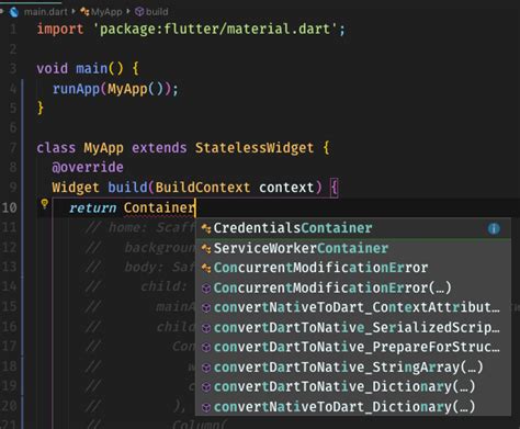 vscode flutter suggestions intellisense no longer smart since last