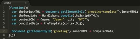 creating templates with handlebars js by jason arnold medium