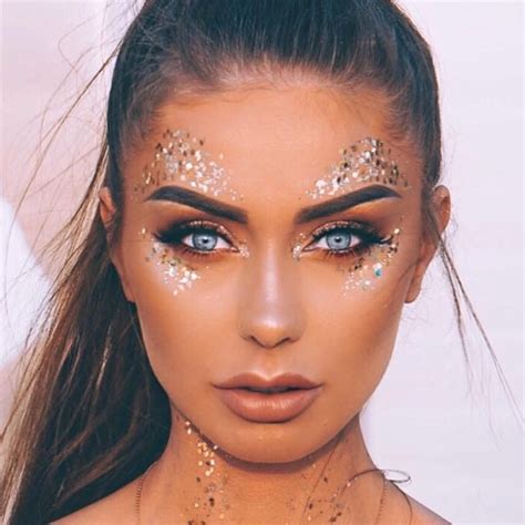 Glitter Carnaval Make Carnaval Glitter Make Up Glitter Makeup Looks