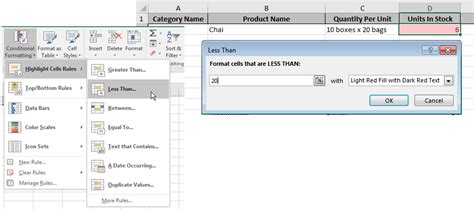 excel conditional formatting based on another column or cell pryor
