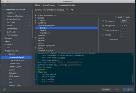 java disable all hints in intellij idea stack overflow