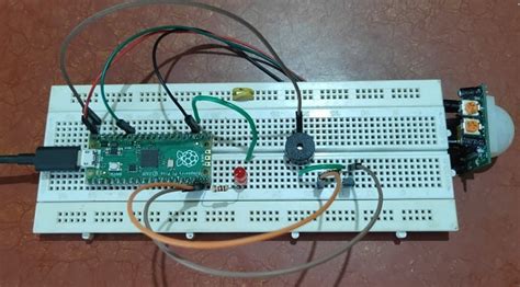 configuring motion sensor with raspberry pi pico iot starters