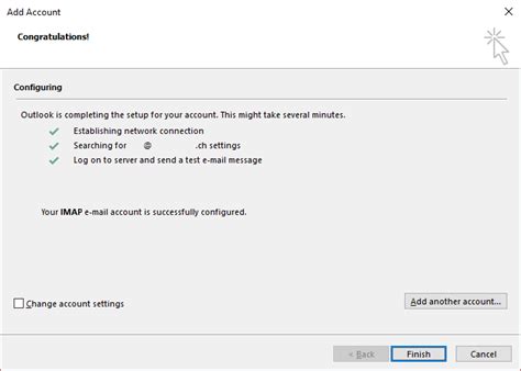 Step By Step E Mail Configuration For Outlook 2016