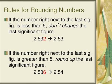 ppt significant figures and rounding powerpoint presentation free