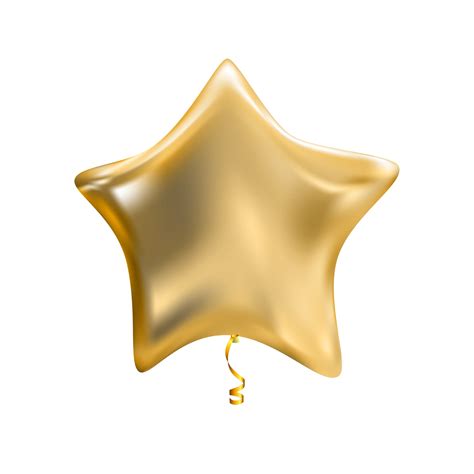 Colour Glossy Helium Balloons Isolated On White Background Vector