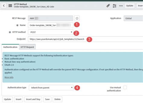 how to make an outbound rest api call from service now