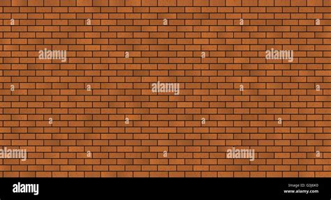 Ladrillos Sin Fisuras Pared De Ladrillo Rojo Perfecta Ilustración