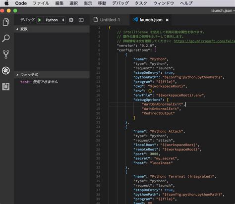vscodeでpythonをデバッグしたい python qiita