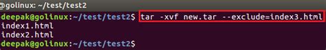 15 Tar Command Examples In Linux [cheat Sheet] Golinuxcloud