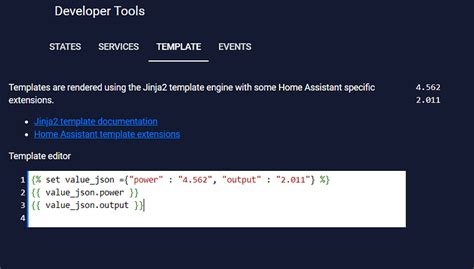 extracting two values from a json message configuration
