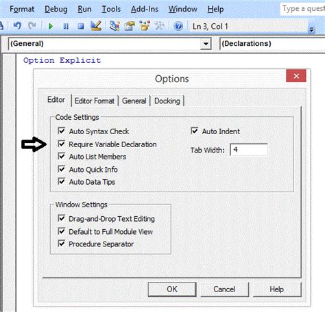 declaring variables using dim statement variable names and variable