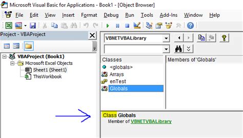 vba vb module interpreted as class in vbe stack