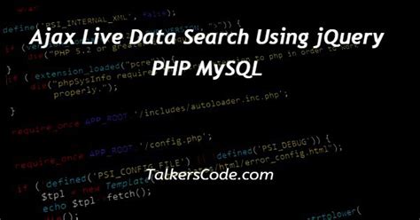 ajax live data search using jquery php mysql 46640 hot sex picture