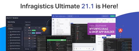 javascript ui design software and user interface components infragistics