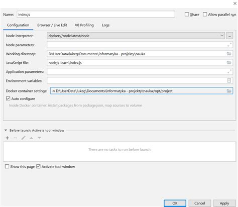 node js remote debugging nodejs app in intellij with