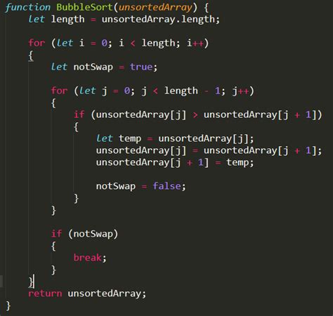 Bubble Sort In Javascript For Beginners By Fanzhong Zeng Medium