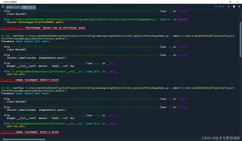 [tkinter troubleshooting] tclerror programmer sought
