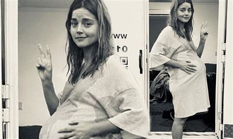 Jenna Coleman Leaves Fans Confused As She Wears Prosthetic Bump Daily
