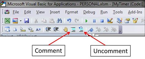 all about comment blocks in vba vba and vb net tutorials education