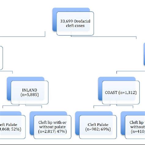 Frequency Of Orofacial Clefts According To Type And Geographic Origin