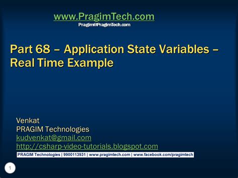 sql server and c video tutorial part 68 application state
