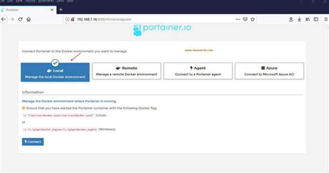 manage docker containers with gui tool part 1