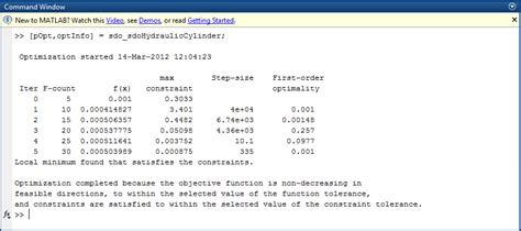 generate matlab code for design optimization problems gui matlab