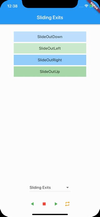 flutter animation fluttercore