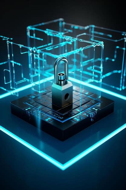 Premium Ai Image Cyber Security Internet And Networking Concept