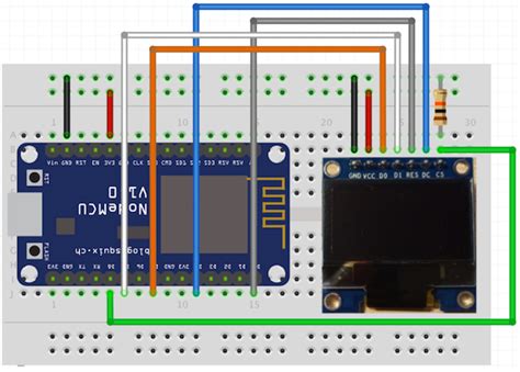 Esp8266 Nodemcu Oled Display Using Spi Odd One Out 11300 Hot Sex Picture