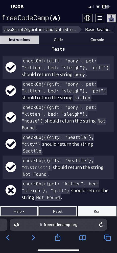 basic javascript testing objects for properties javascript the