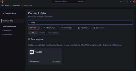 now available the flight sql plugin for grafana influxdata