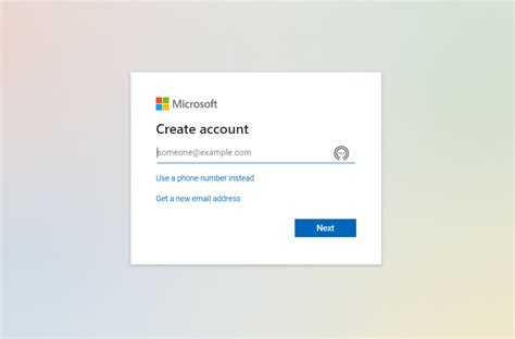 Microsoft Account Steps To Create Ghacks Tech News